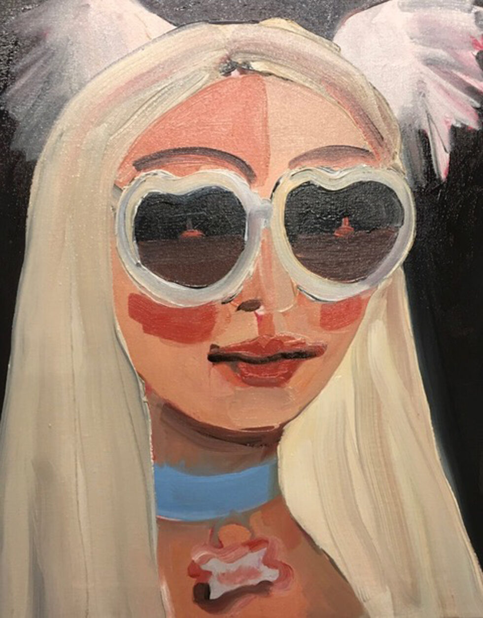 Ms Sunglasses in her Dog Outfit | Julia Hamilton